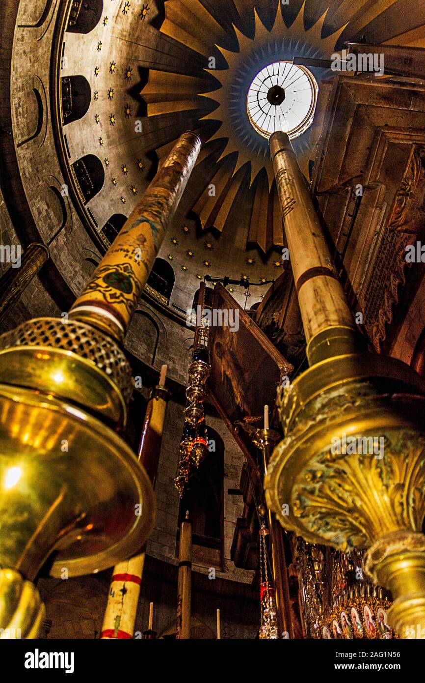 View at the Tomb of the Holy Sepulcher Stock Photo - Alamy