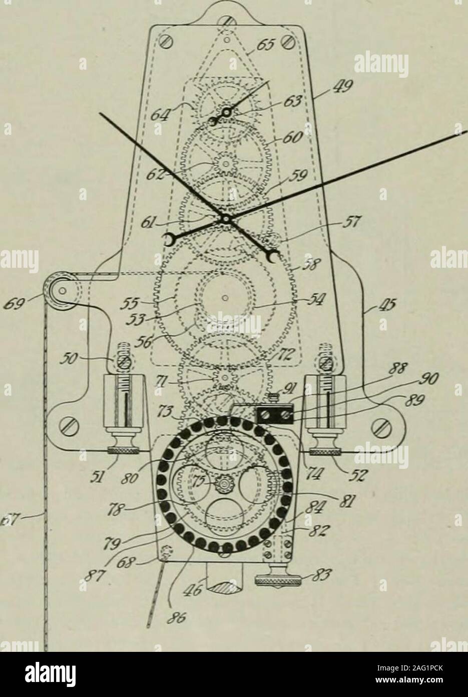 . Electrical world. 5.pendulum 46. elliptical bob 47, frame plates 48 ...