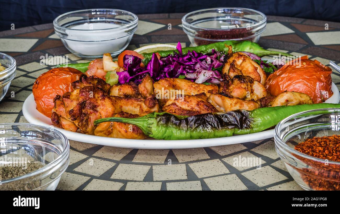 Chicken Wings platter Stock Photo - Alamy