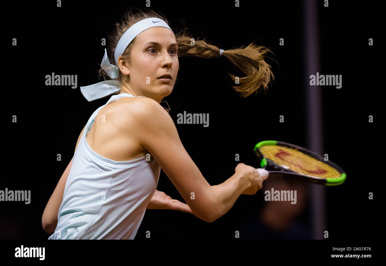 Antonia Lottner of Germany in action during the first qualifications round at the 2019 Porsche ...