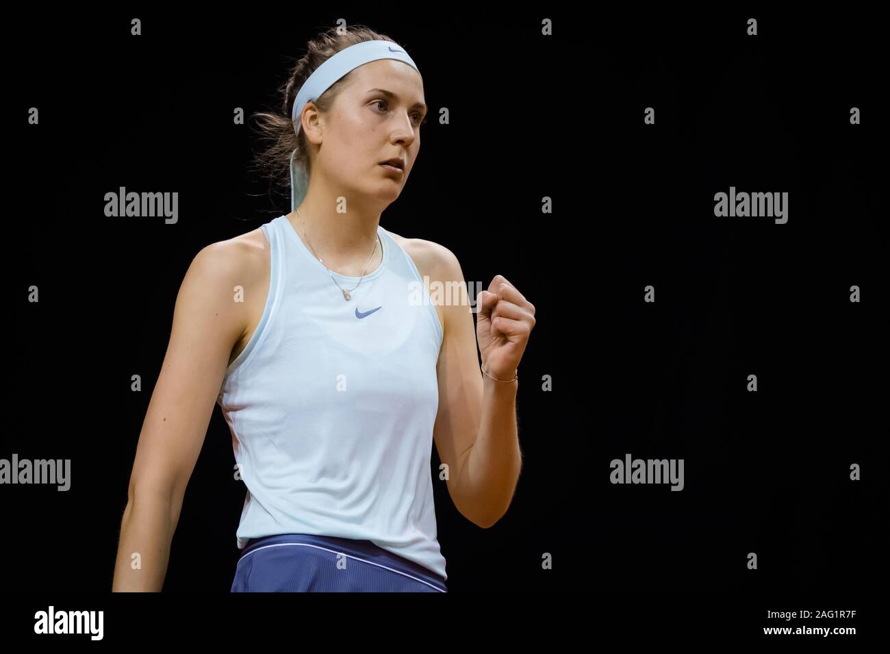 Antonia Lottner of Germany in action during the first qualifications round at the 2019 Porsche ...