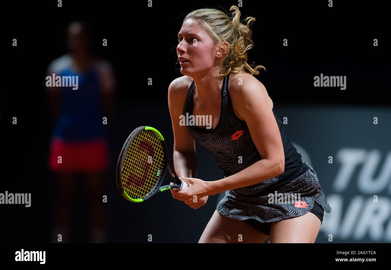 Ekaterina Alexandrova of Russia in action during the first ...