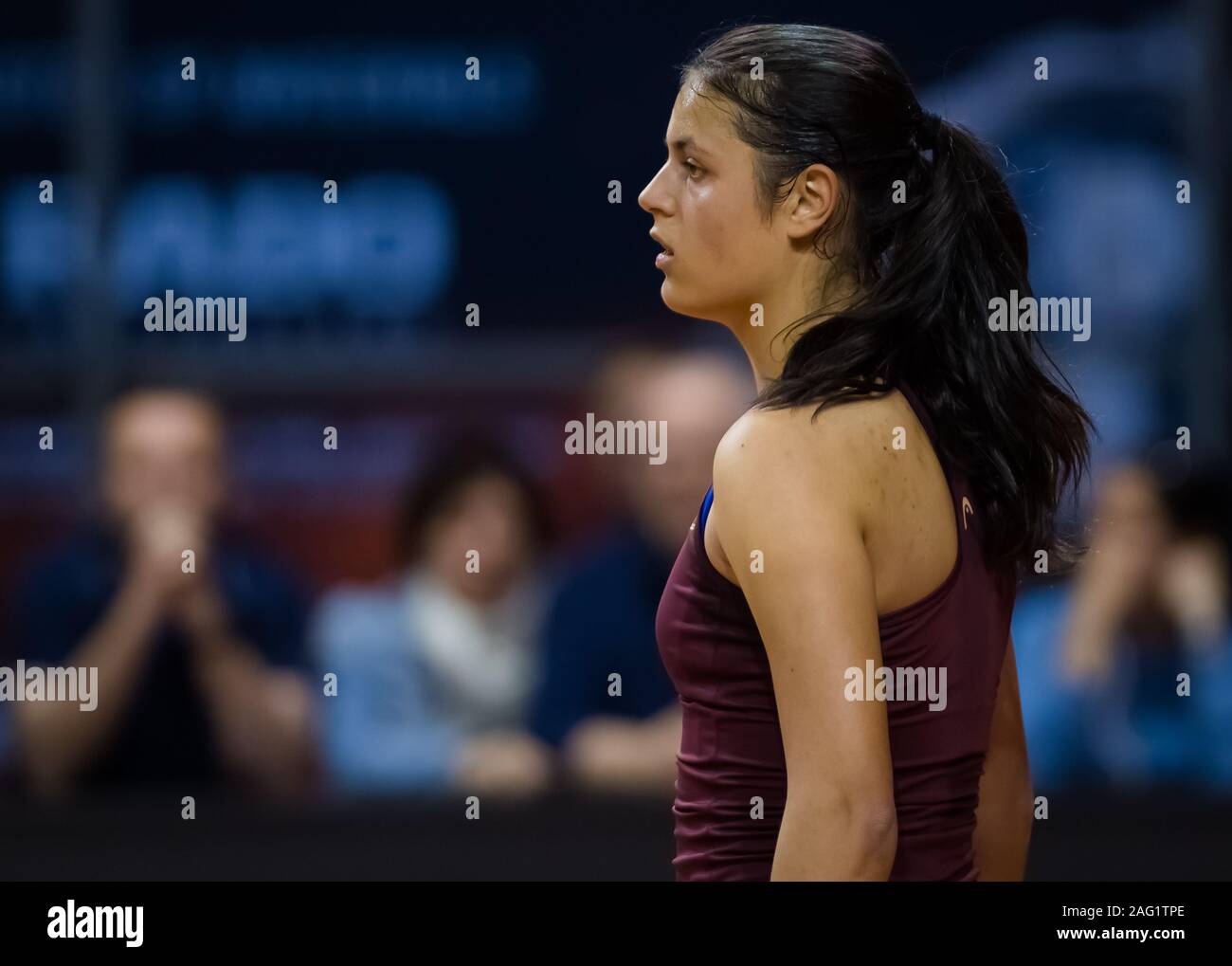 Mina Hodzic of Germany in action during the first qualifications round ...