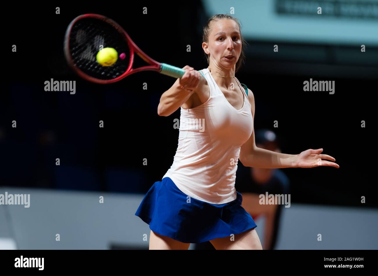 Tamara Korpatsch of Germany in action during the first qualifications round at the 2019 Porsche ...