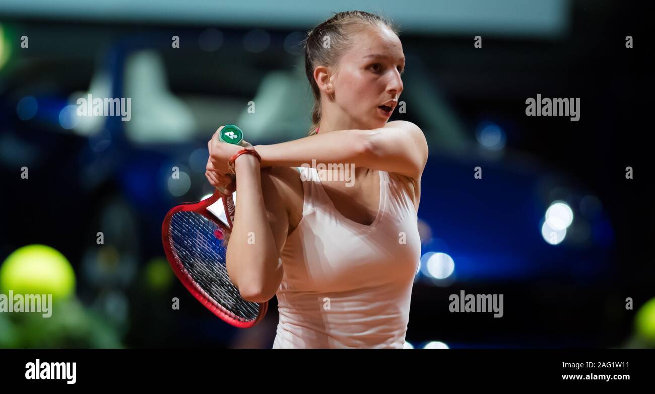 Tamara Korpatsch of Germany in action during the first qualifications round at the 2019 Porsche ...