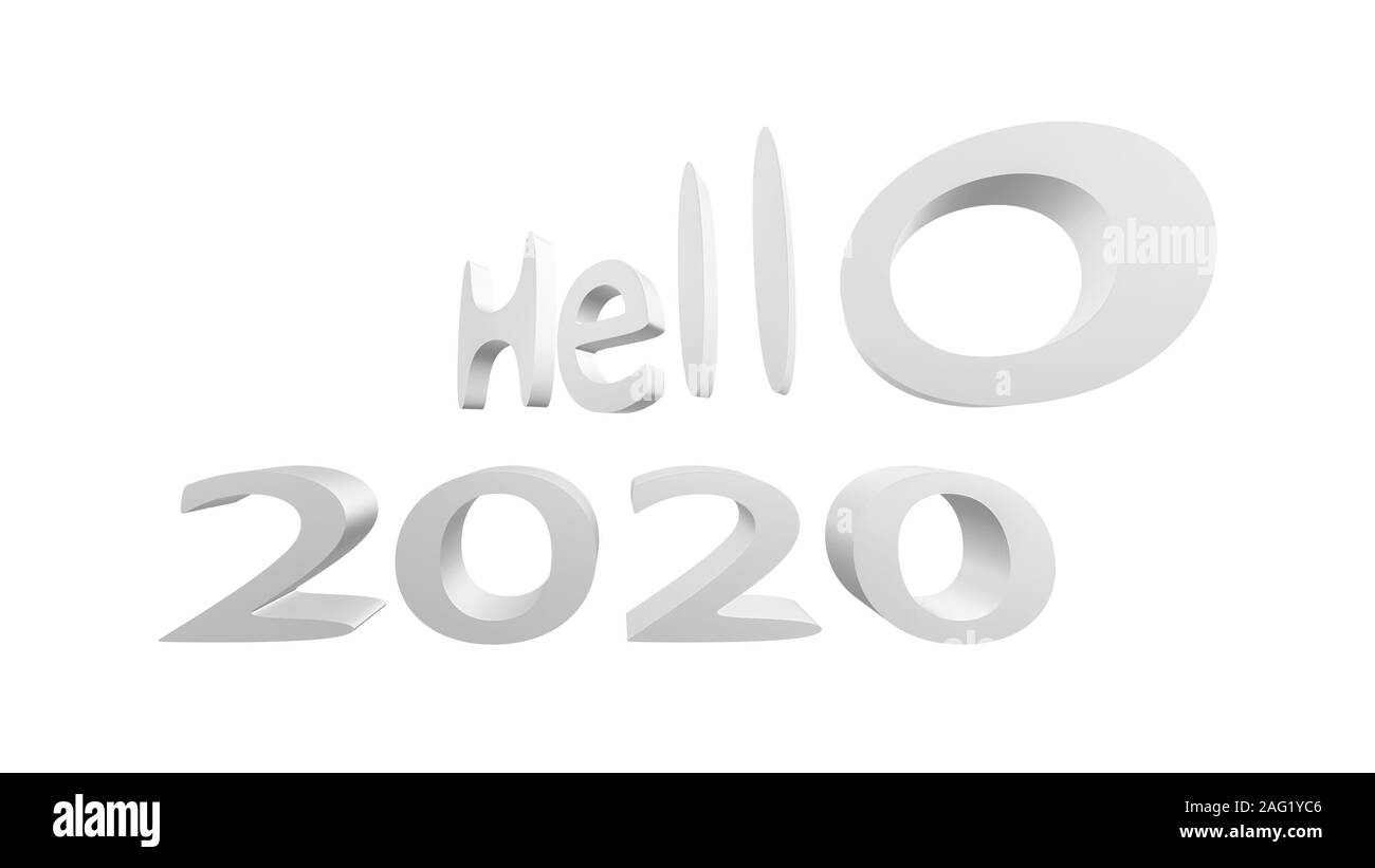 Hello 2020 hi-res stock photography and images - Alamy