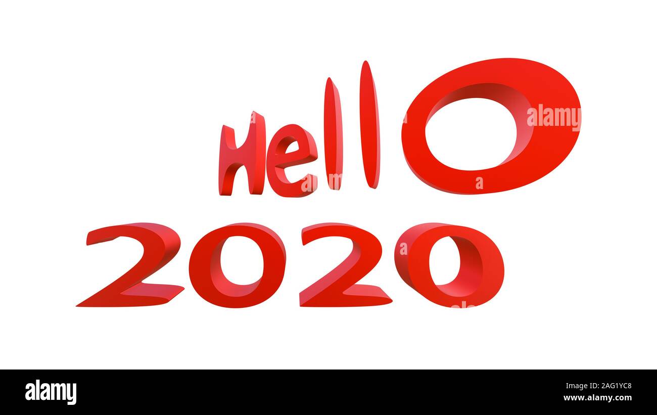 Hello 2020 hi-res stock photography and images - Alamy