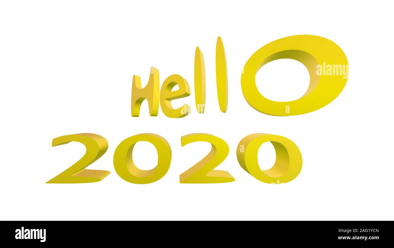 Hello 2020 hi-res stock photography and images - Alamy