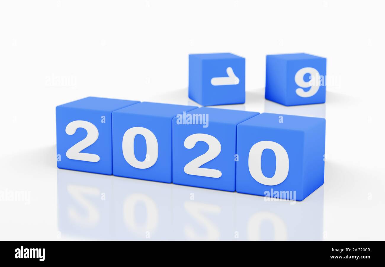 2020 calendar clipart hi-res stock photography and images - Alamy