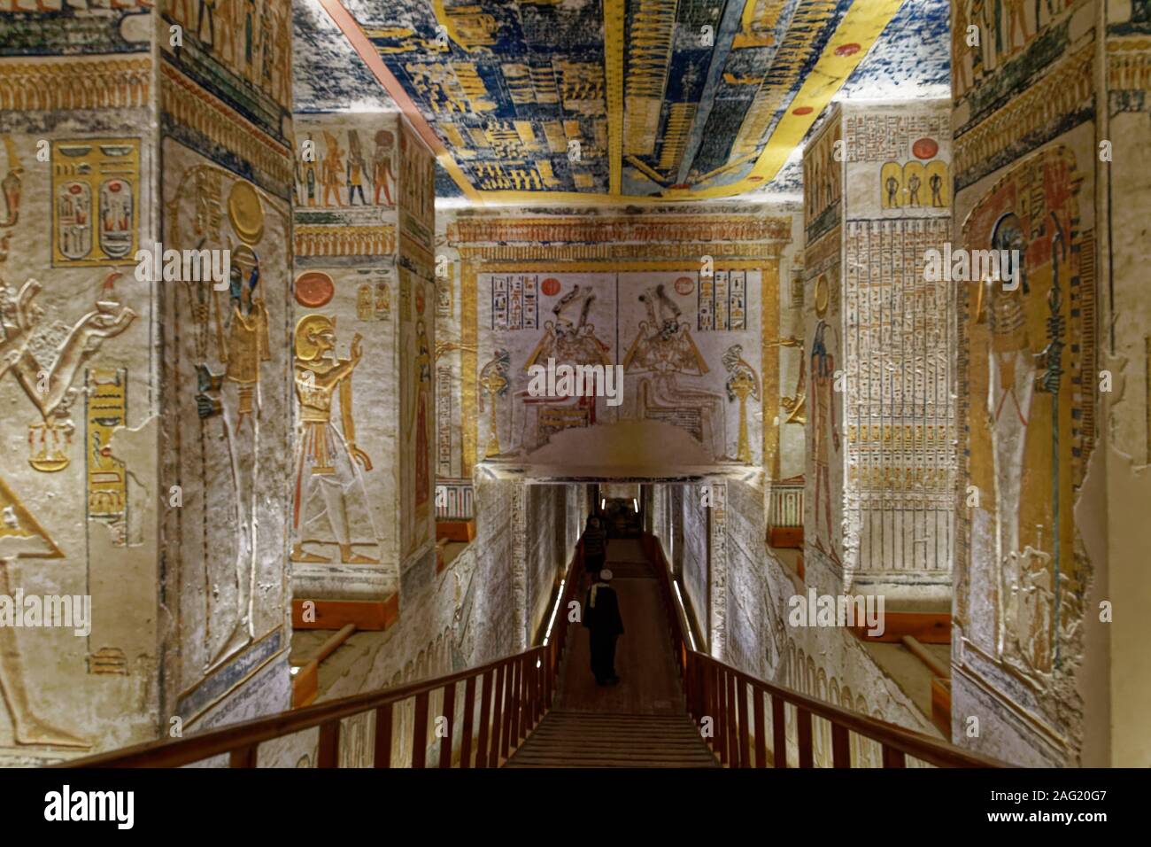 KV9 is one of the most impressive tombs in the Valley of the Kings. The ...