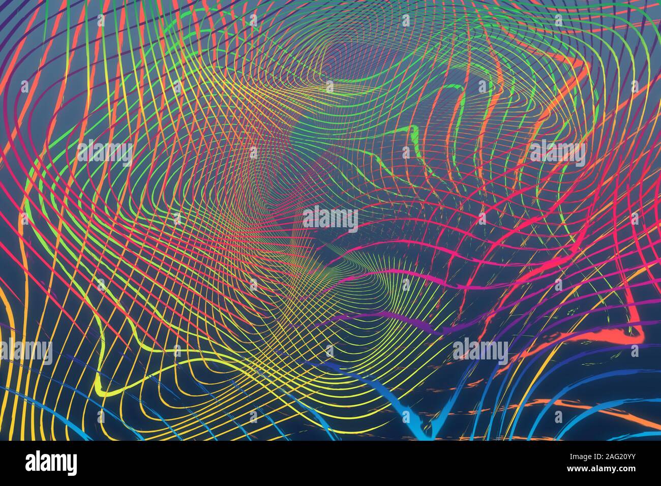 An abstract psychedelic grid background image Stock Photo - Alamy