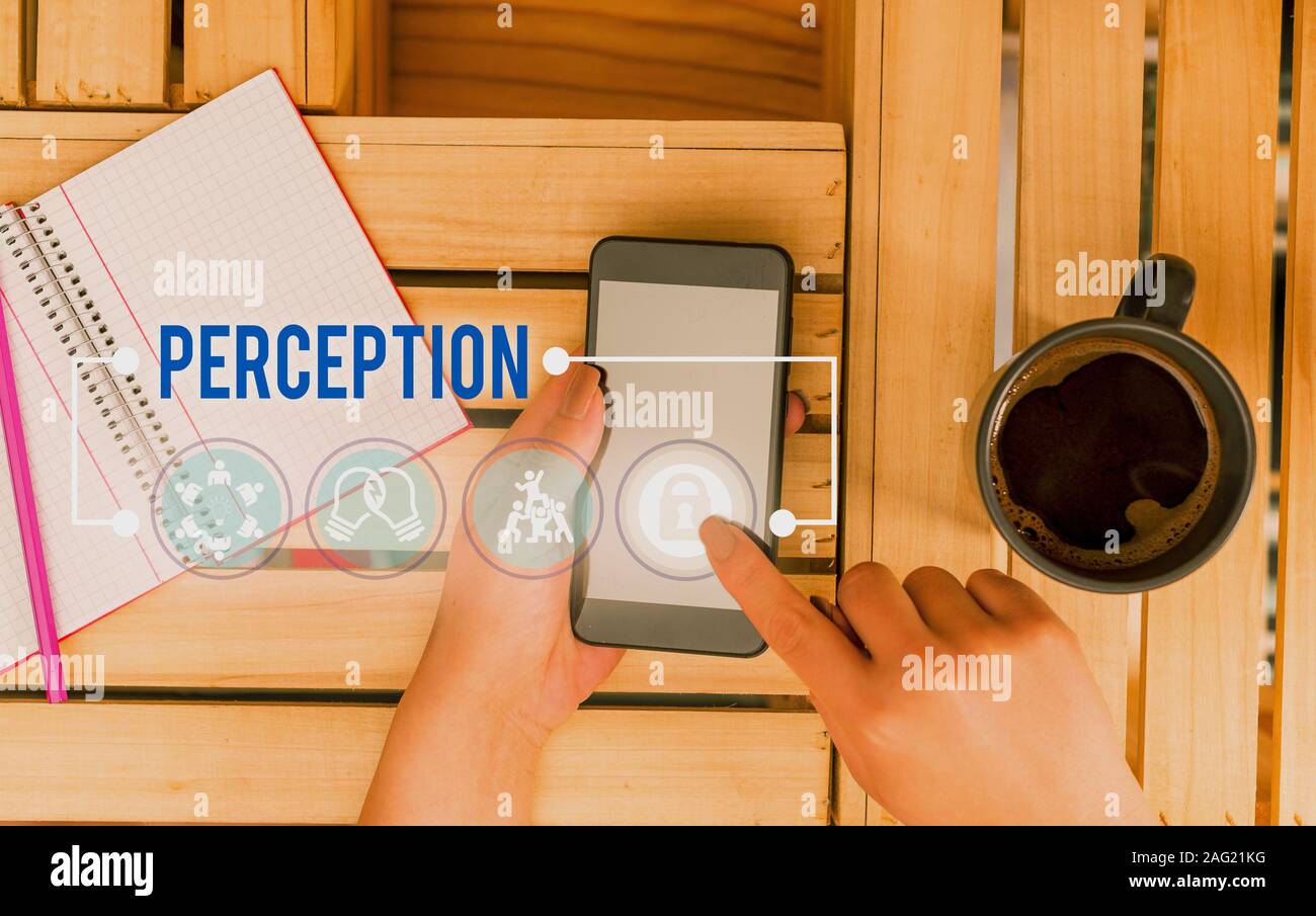 Handwriting text writing Perception. Conceptual photo individuals ...