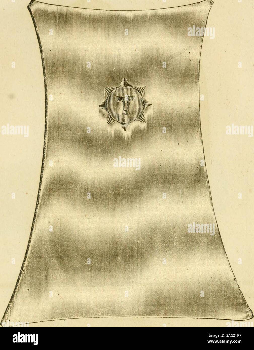 . Exploration of the valley of the Amazon. Figure 37, a slung-stone ...