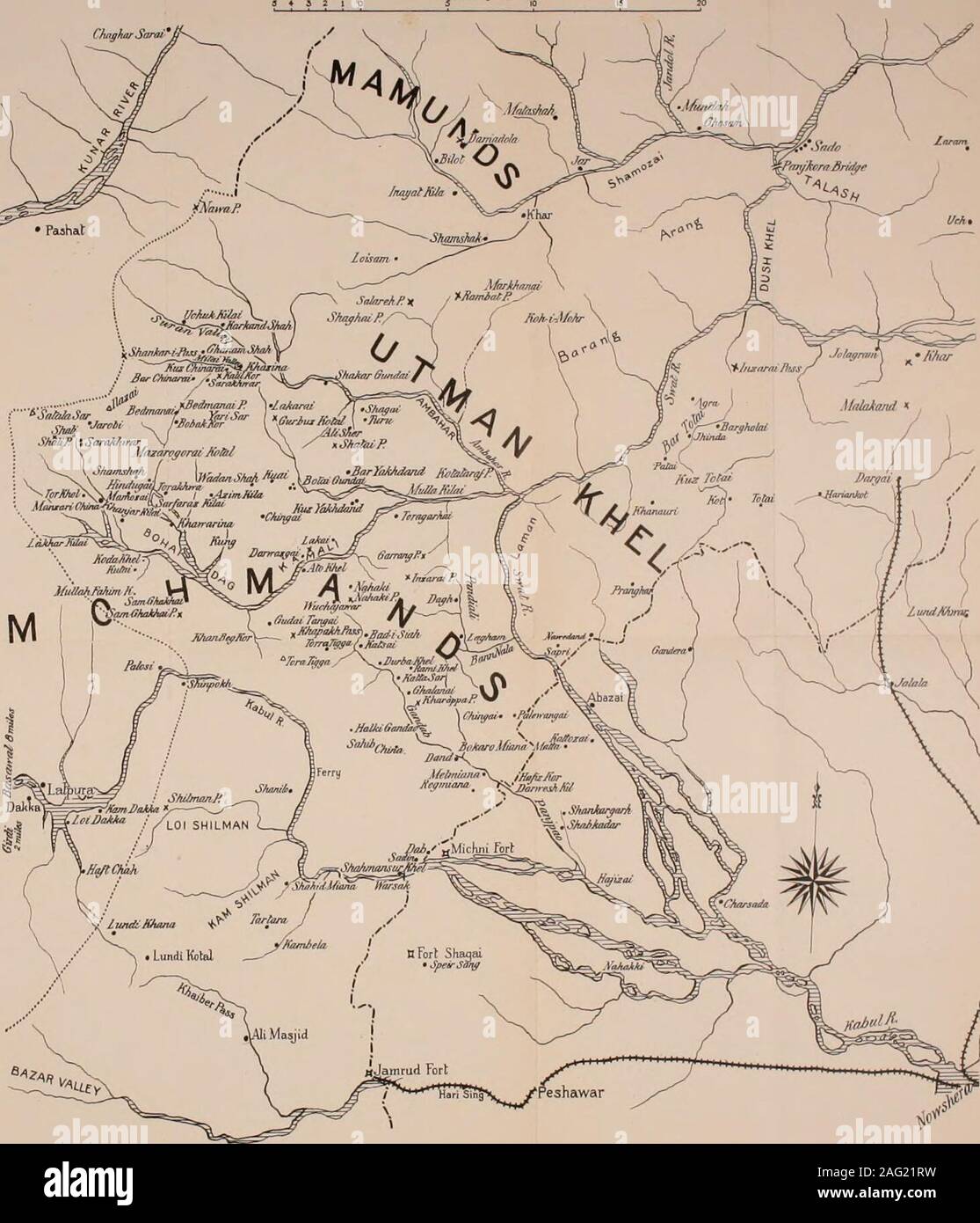 . From the Black Mountain to Waziristan, being an account of the border ...