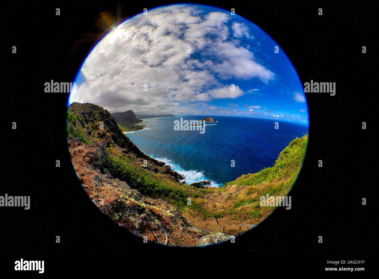 Windward side of Oahu Stock Photo - Alamy