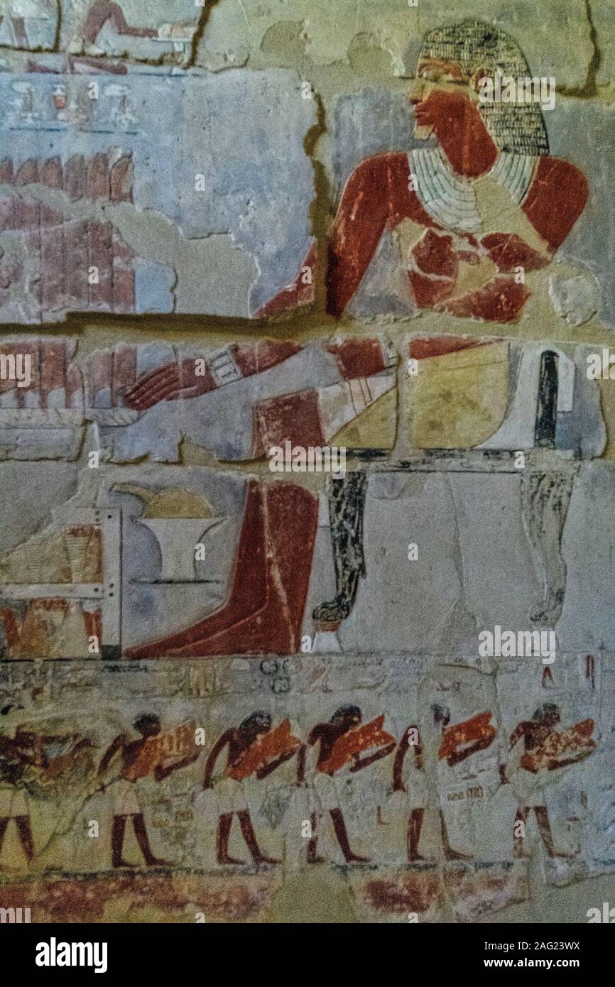 The tomb of Mehu, opened to the public for the first time since its ...