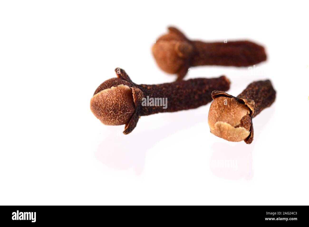 Cloves isolated on white background Stock Photo - Alamy