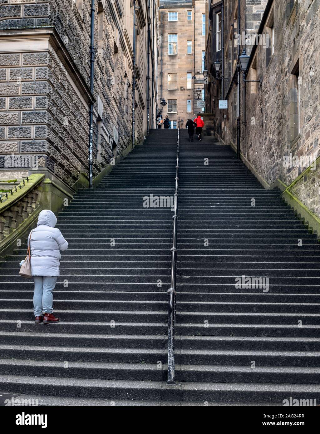 Steps warristons close edinburgh hi-res stock photography and images ...