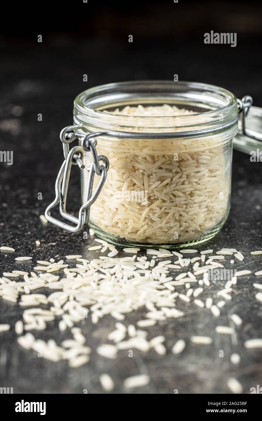 Rice grain thai cereal staple hi-res stock photography and images - Alamy
