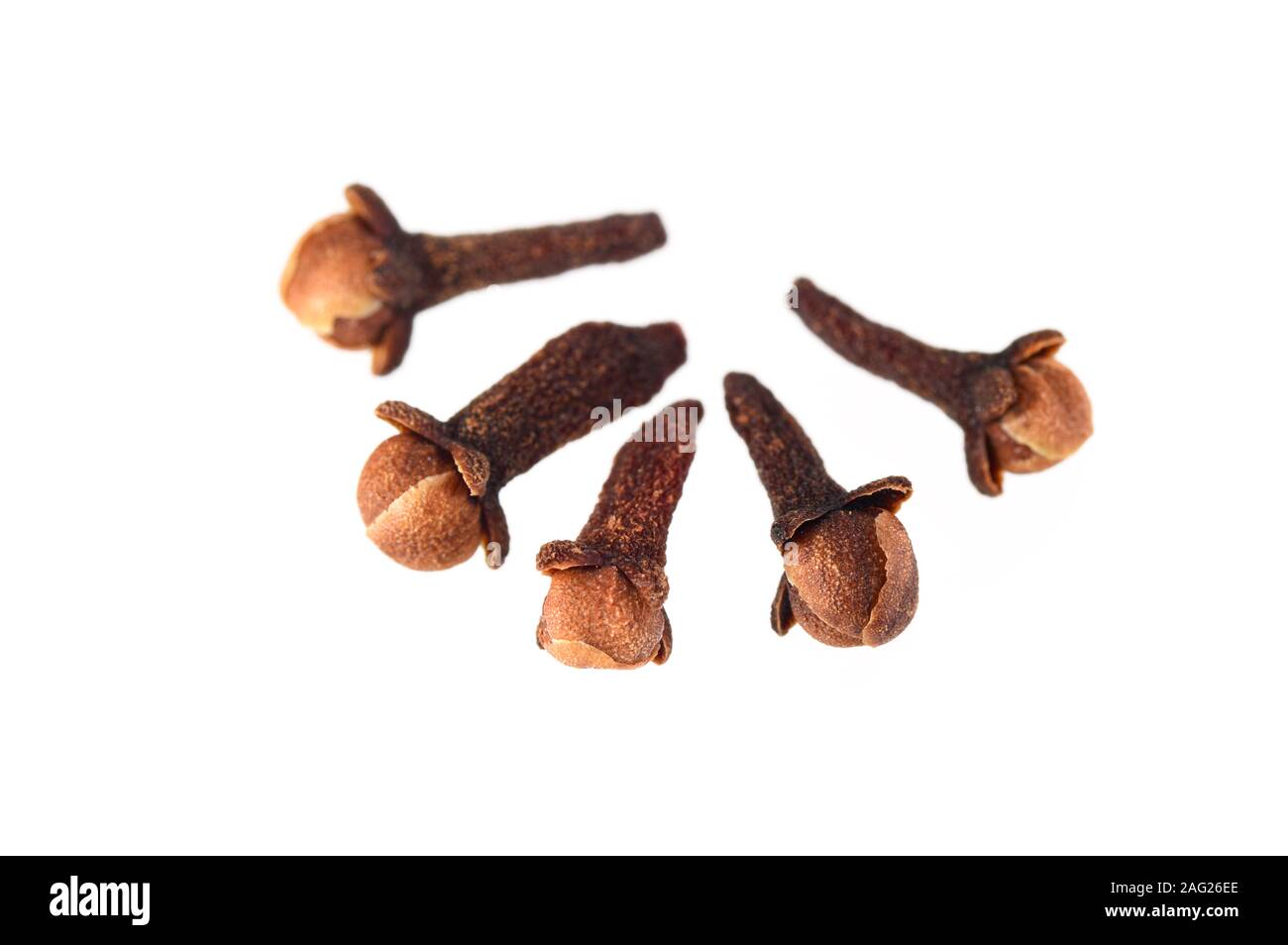 Cloves isolated on white background Stock Photo - Alamy