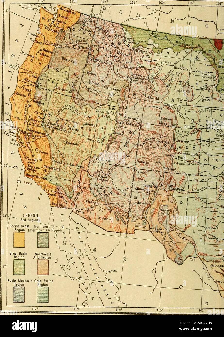 . Soil physics and management. ^Map showing- the soil provinces and ...