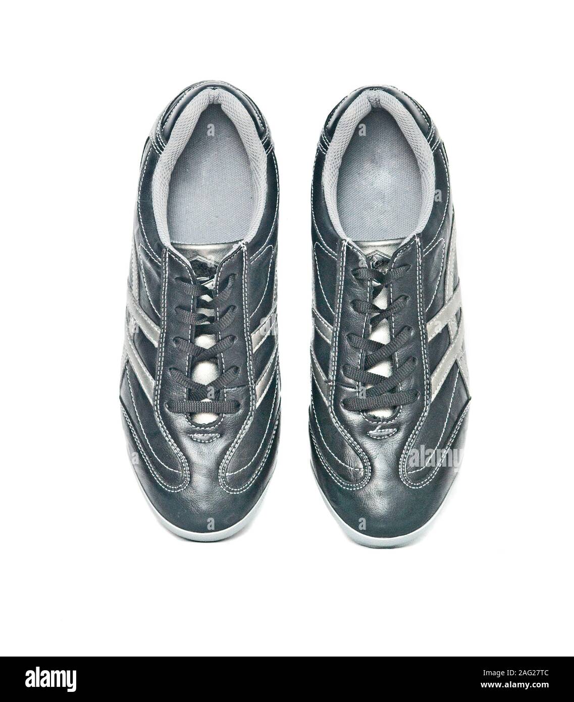 Sneakers isolated on white background Stock Photo - Alamy