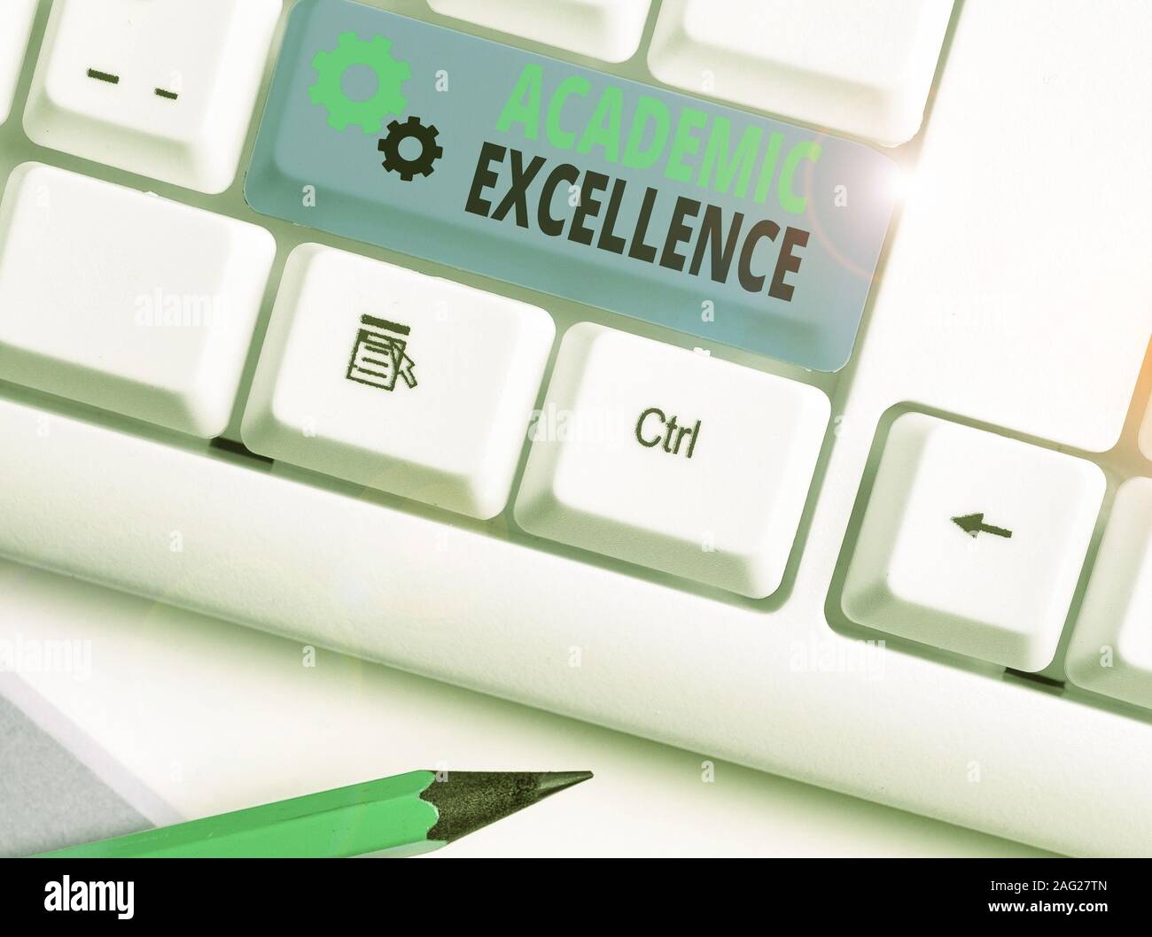 Handwriting text writing Academic Excellence. Conceptual photo ...