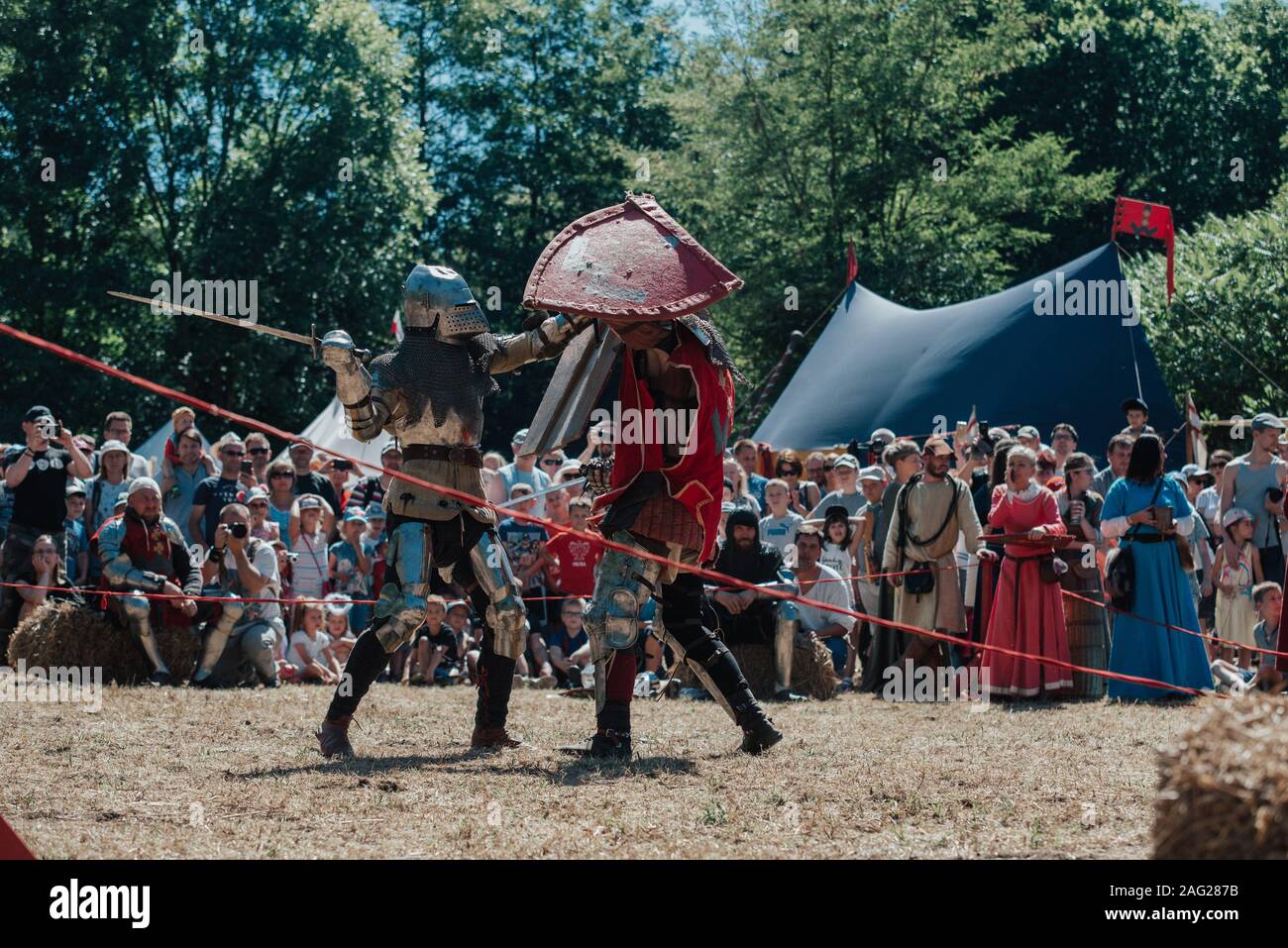 Knights Blow High Resolution Stock Photography and Images - Alamy