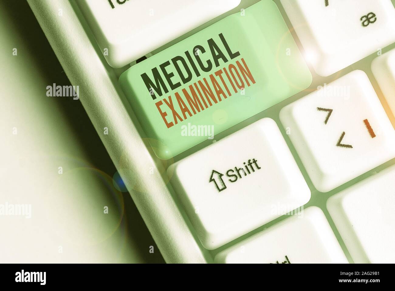 Conceptual hand writing showing Medical Examination. Concept meaning ...