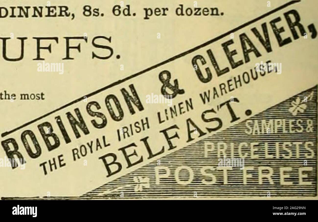 Robinson and cleaver hi-res stock photography and images - Alamy