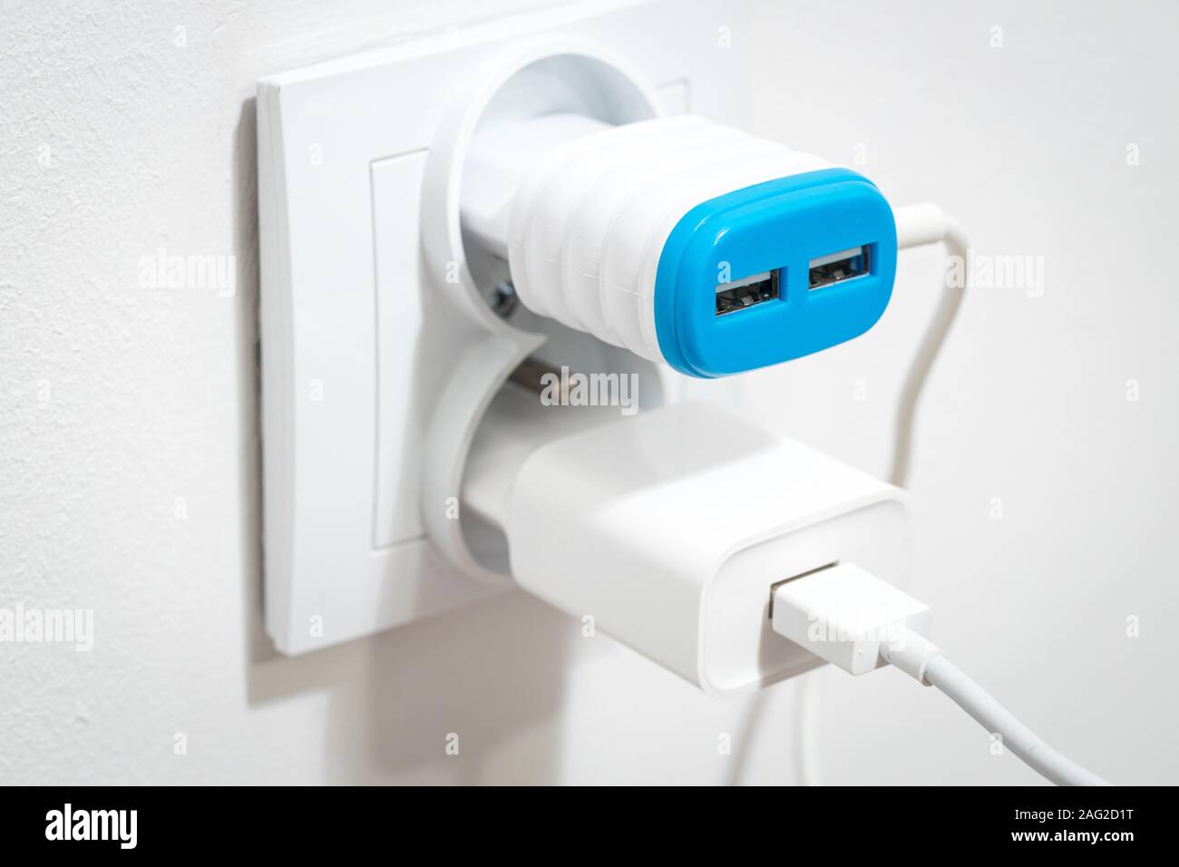 electric plug and socket, Power supply Stock Photo - Alamy