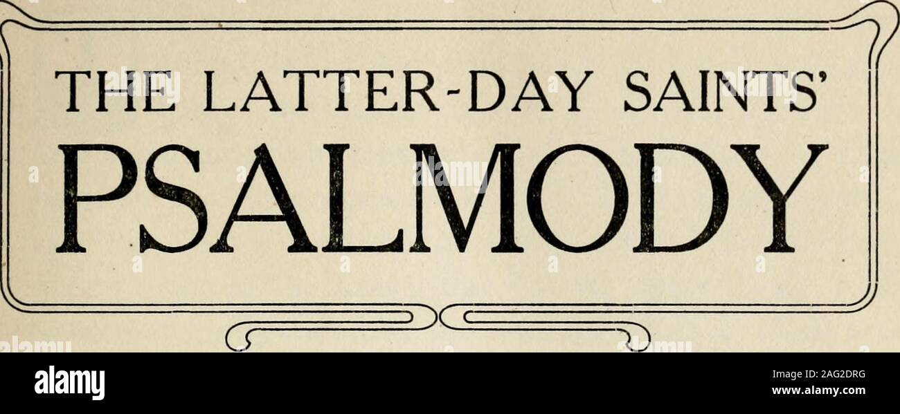 Latter daysaints hi-res stock photography and images - Alamy