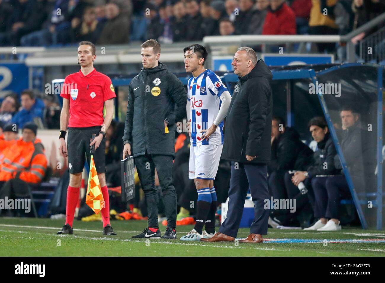 HEERENVEEN, 17-12-2019, Abe Lenstra stadium Dutch football TOTO KNVB ...