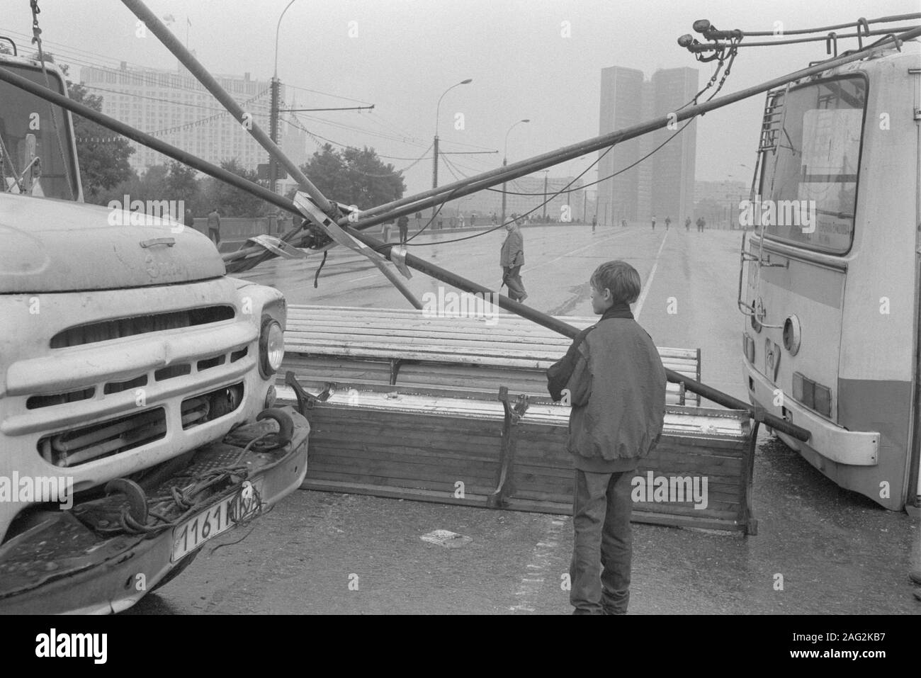 Ussr coup d'etat 1991 hi-res stock photography and images - Alamy