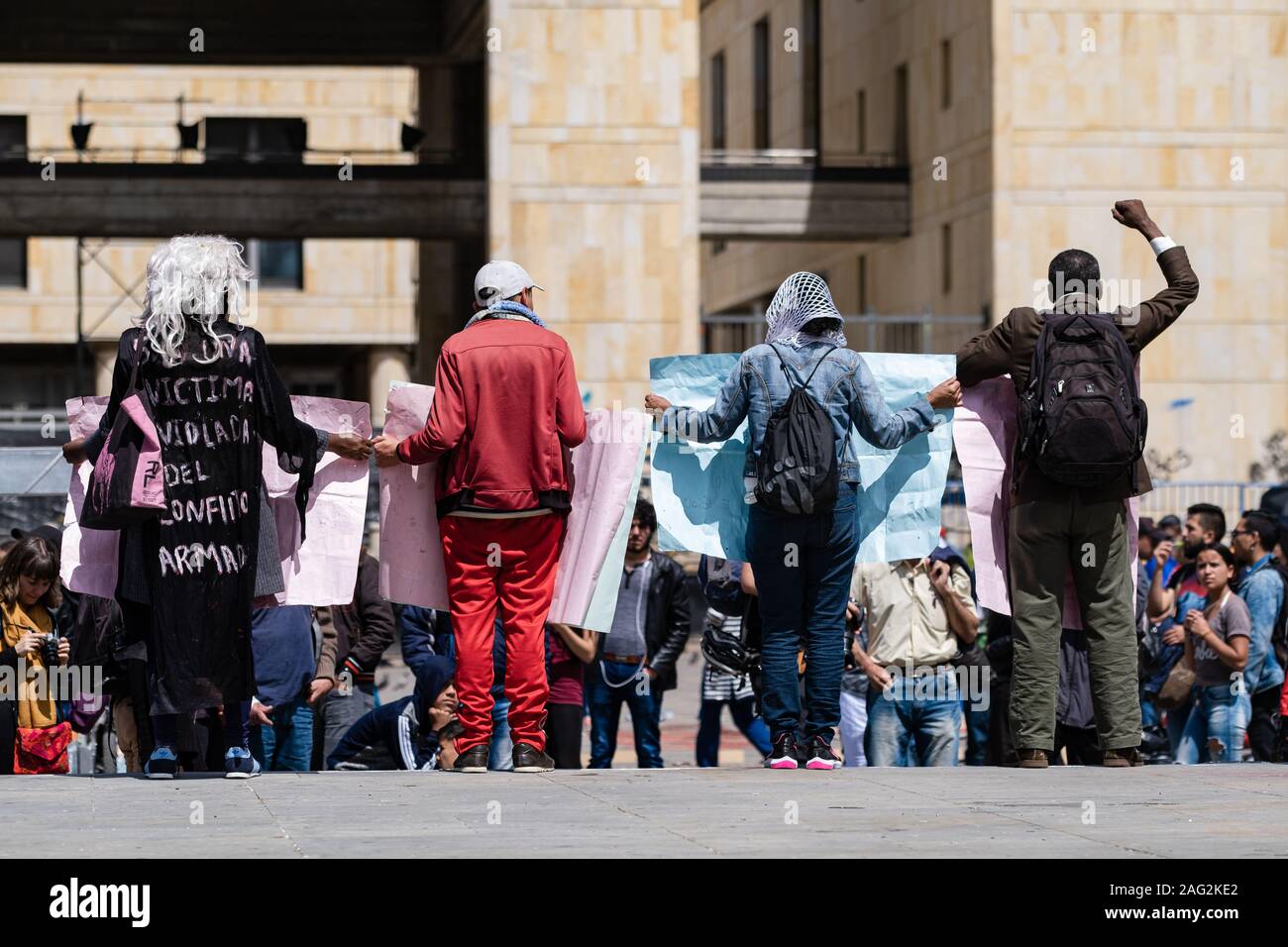 Paro Nacional 4th of December 2019 Stock Photo - Alamy