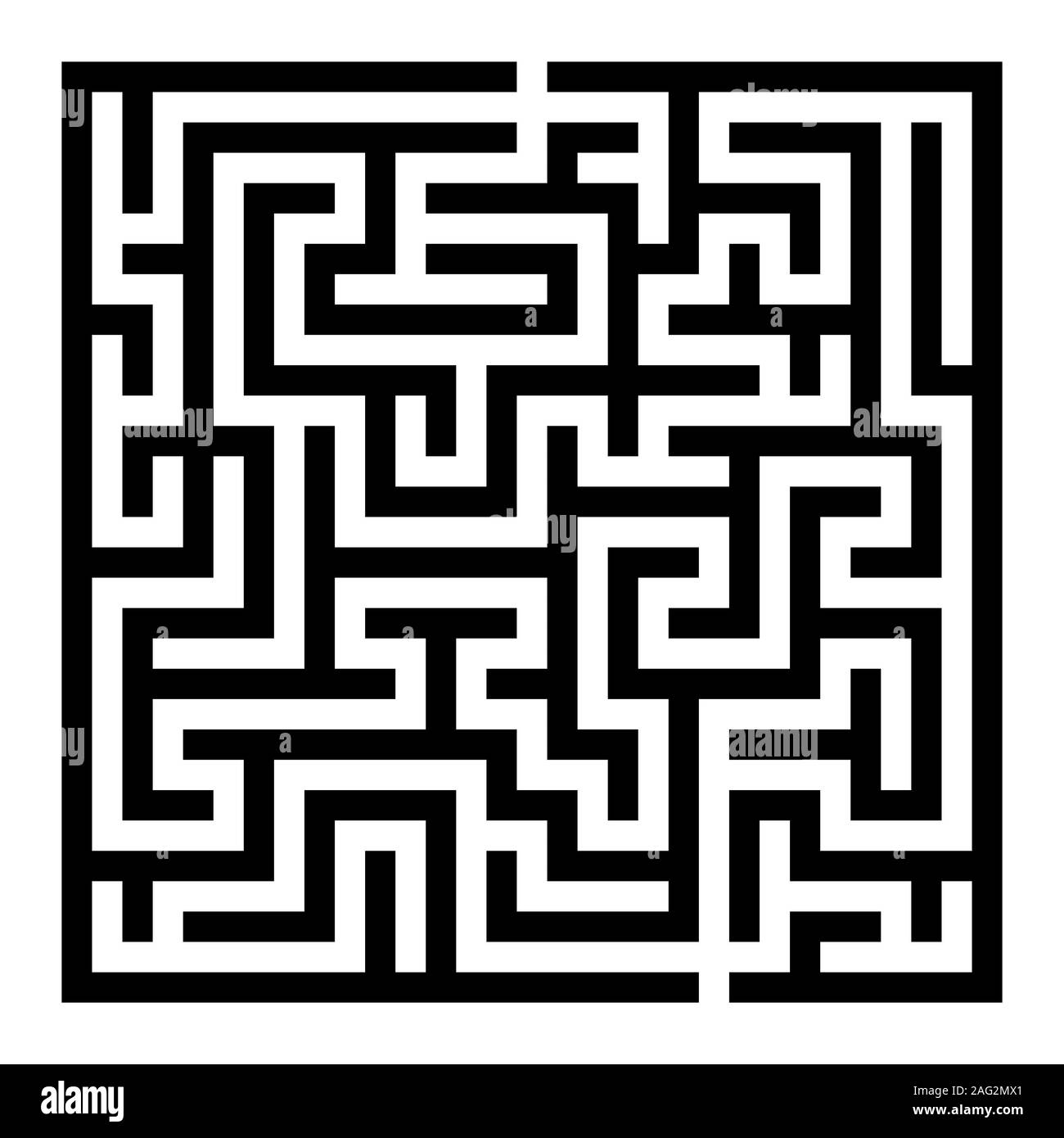 Maze symbol illustration Stock Photo - Alamy