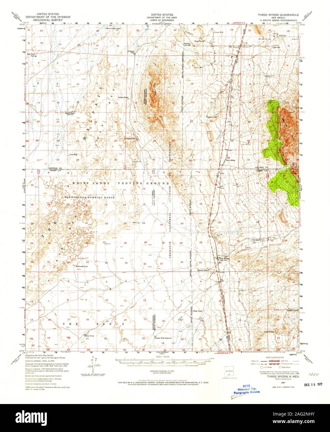 Map of three rivers Cut Out Stock Images & Pictures - Alamy
