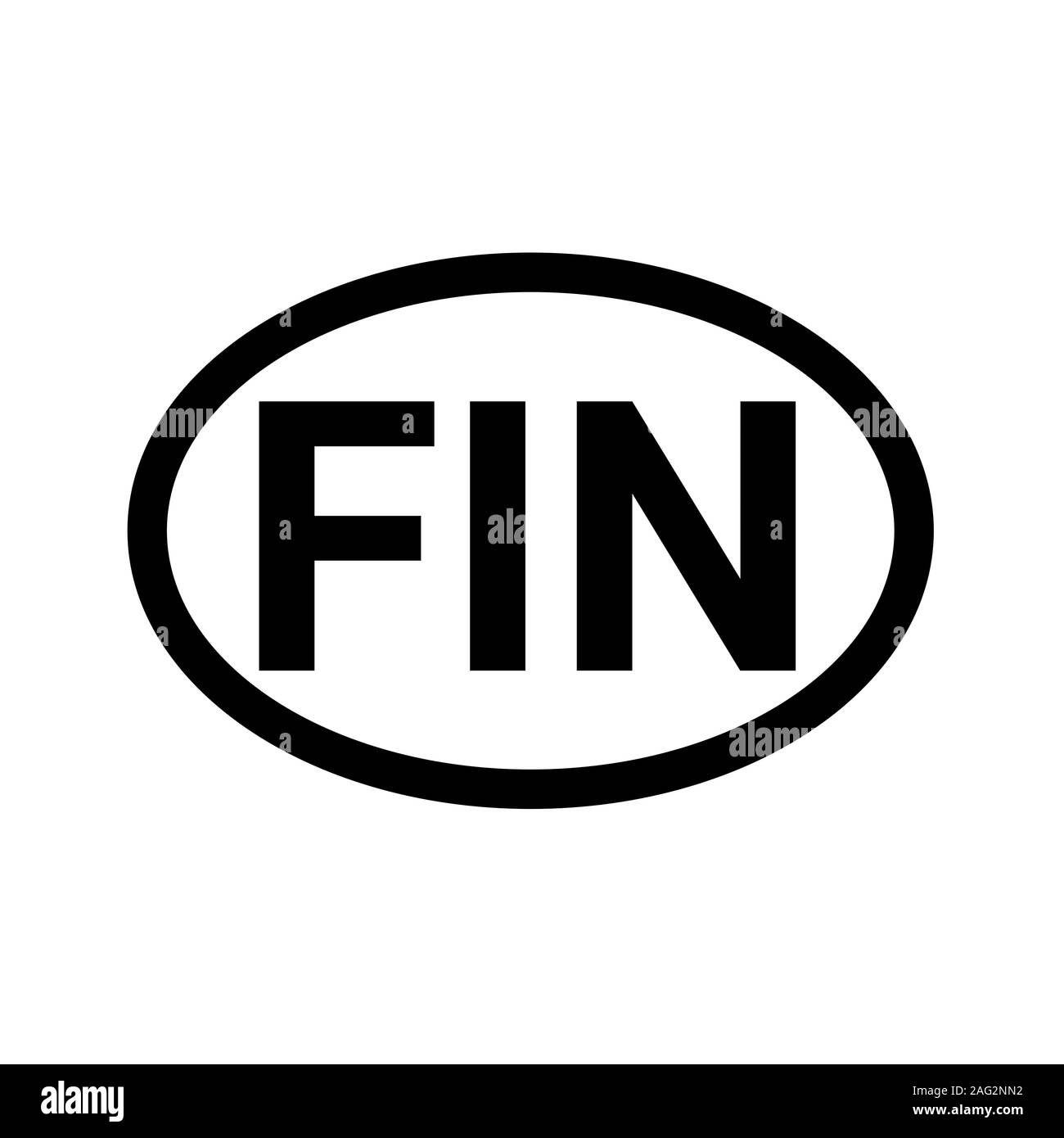 Country code vehicle registration Finland Stock Photo - Alamy