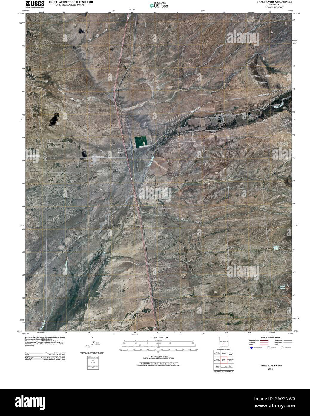 Map of three rivers Cut Out Stock Images & Pictures - Alamy