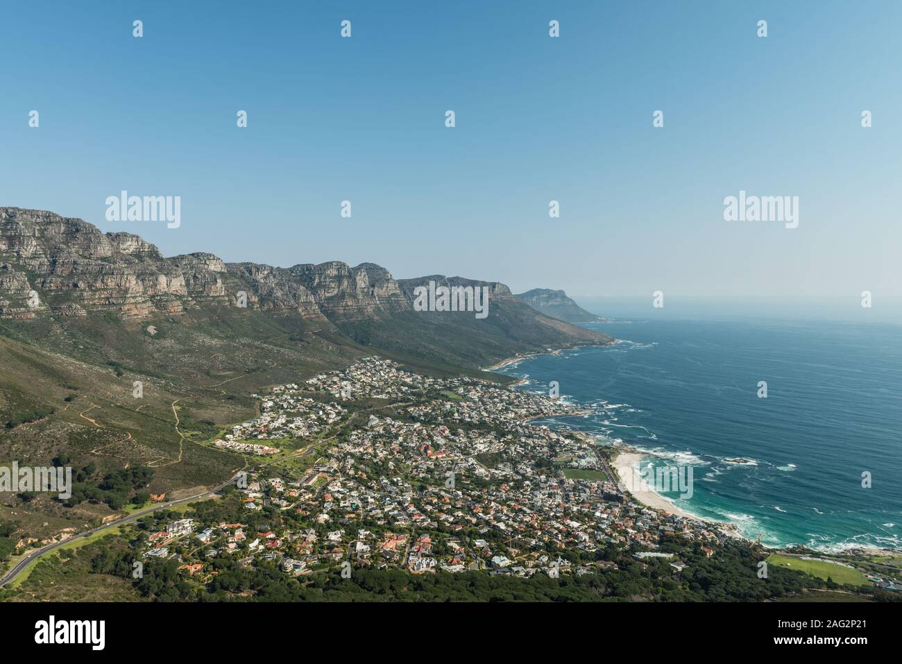 Great shot of Cape Town (South Africa Stock Photo - Alamy