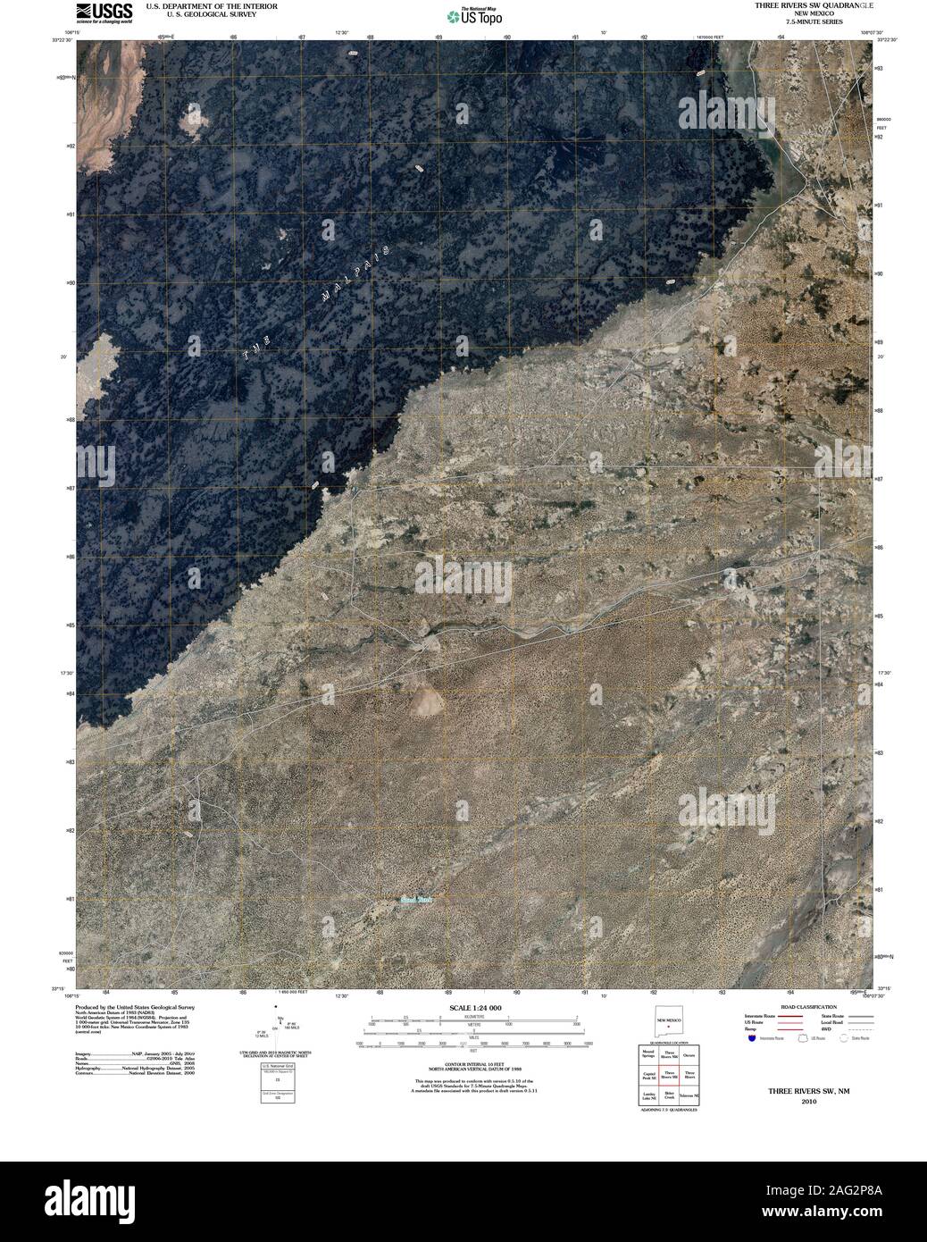 Map of three rivers Cut Out Stock Images & Pictures - Alamy