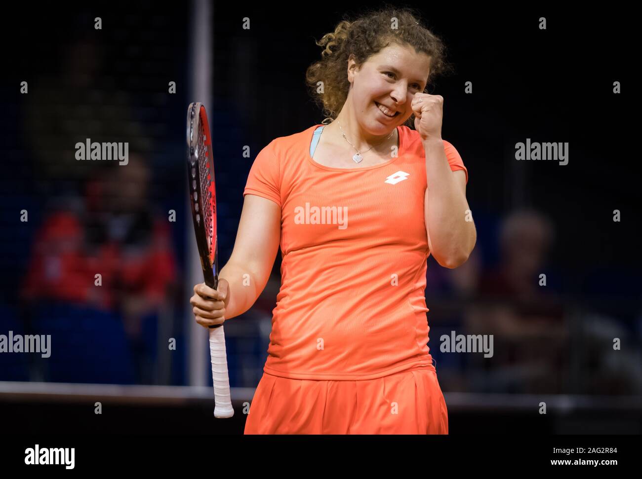 Anna-Lena Friedsam of Germany in action during the second ...