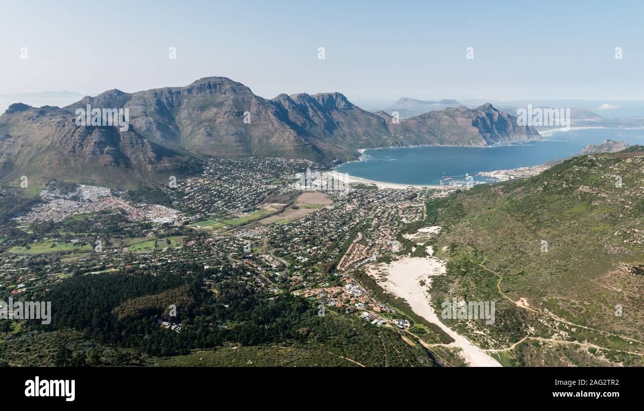 Cape town south africa aerial view hi-res stock photography and images ...