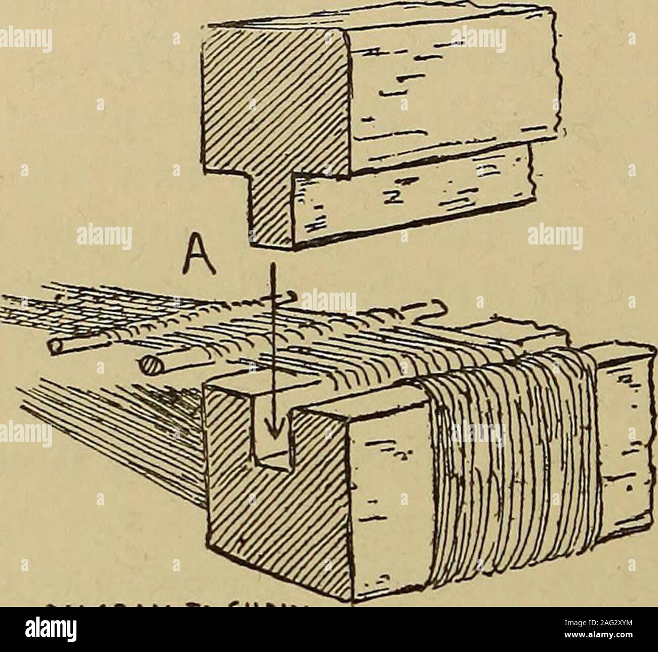 Wooden supporting cross hi-res stock photography and images - Alamy