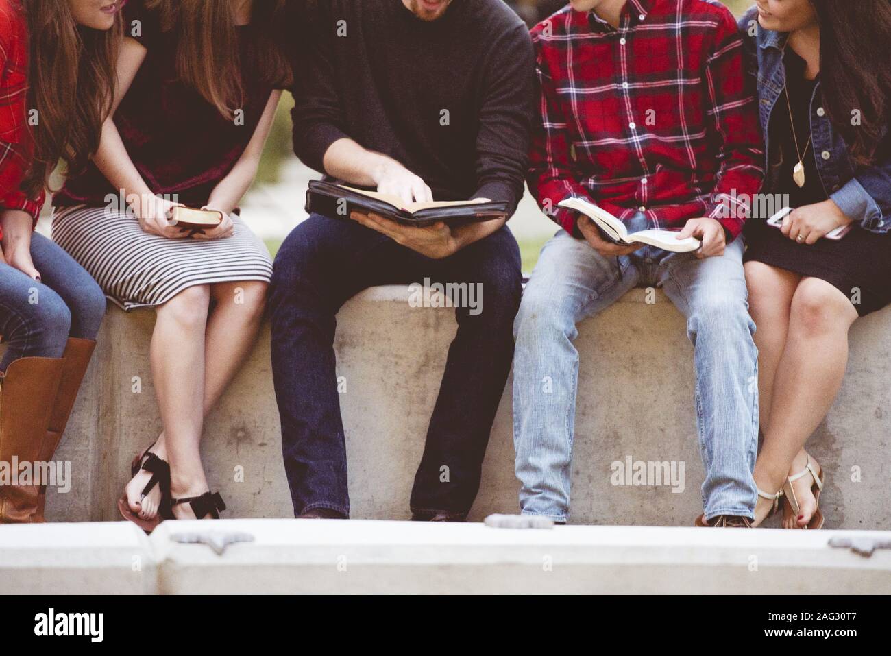 Pointing to the bible hi-res stock photography and images - Alamy