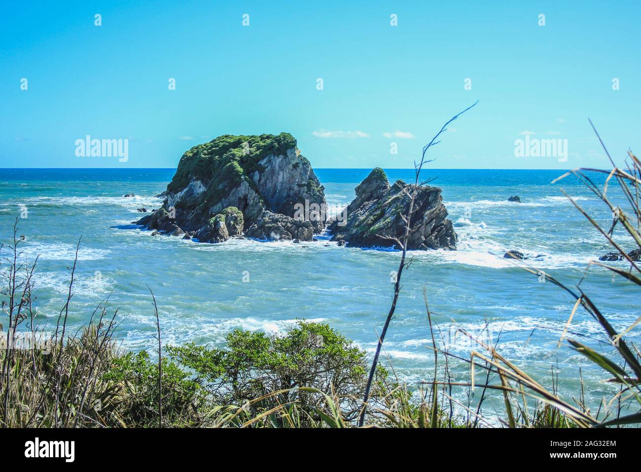 Cape Foulwind, South Island, New Zealand Stock Photo - Alamy