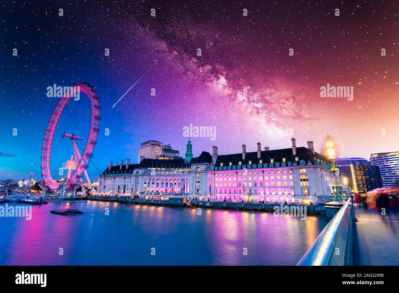 London stars night sky hi-res stock photography and images - Alamy