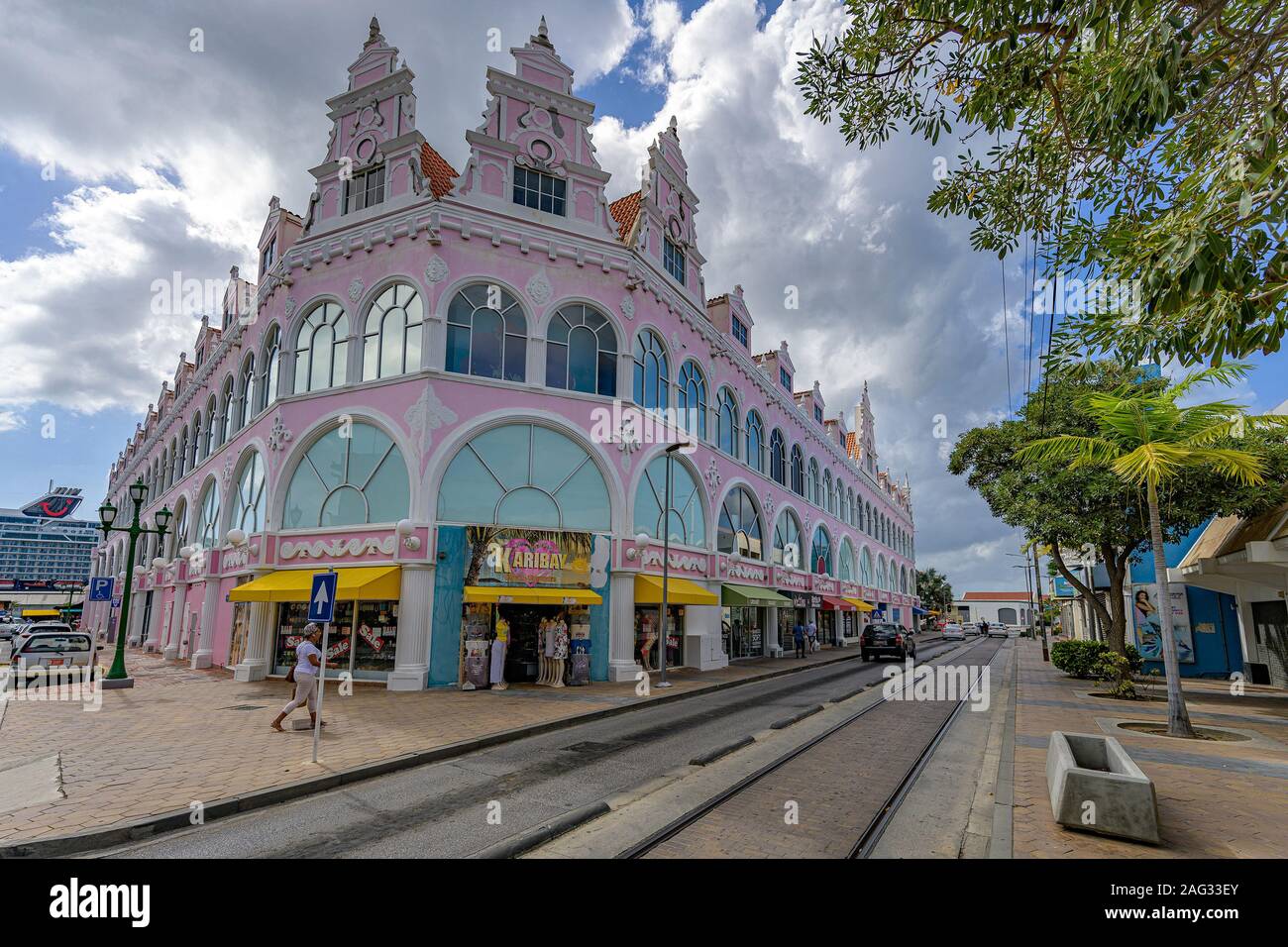 Palm beach plaza aruba hi-res stock photography and images - Alamy