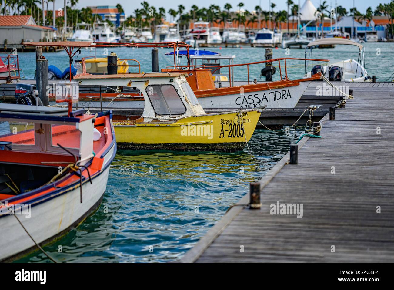 Aruba docks hi-res stock photography and images - Alamy