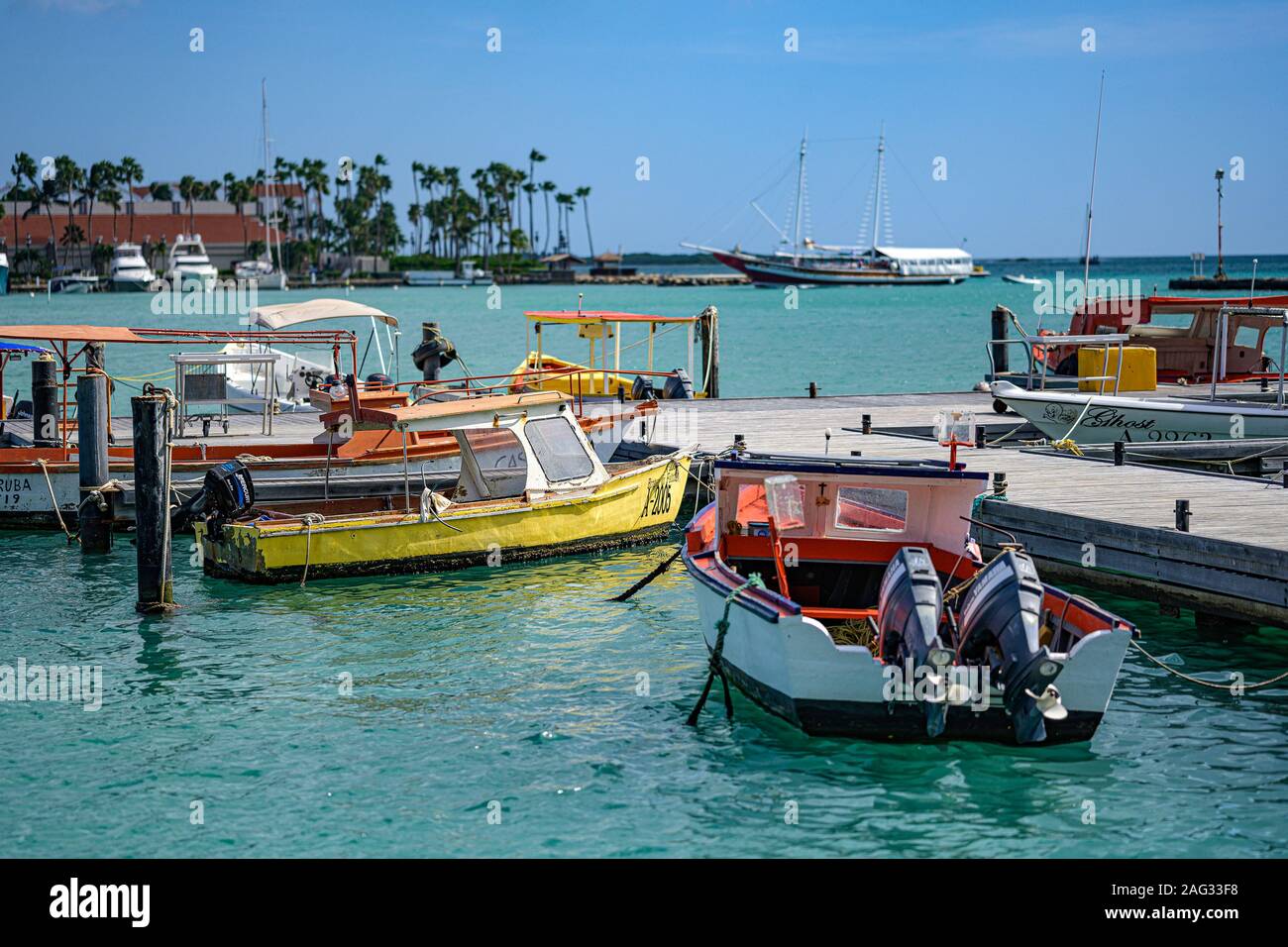 Aruba Docks High Resolution Stock Photography and Images - Alamy